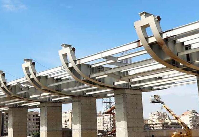 Cairo Monorail – EMC Steel Fabrication Company